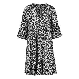 Sublevel Kleid in Wei&szlig;/ Schwarz - 36% | Gr&ouml;&szlig;e M | Damen-kleider
