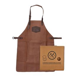 HIDE & STITCHES Leder-Grillsch&uuml;rze in Hellbraun - (B)27x (H)27,5 x (T)4 cm - 50% | Kuechenhelfer