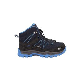 CMP Leder-Trekkingschuhe "Rigel" in Schwarz/ Blau - 34% | Größe 39 | Kinder-outdoor-sport-schuhe