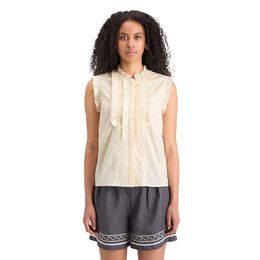 Scotch & Soda Scotch & Soda Blusentop in Creme - 69% | Gr&ouml;&szlig;e 36 | Damen-blusen