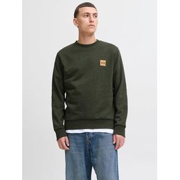 Jack & Jones Jack & Jones Sweatshirt in Gr&uuml;n - 22% | Gr&ouml;&szlig;e XL | Herren-plussize