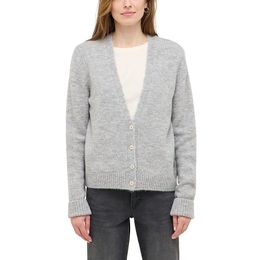 Mustang Cardigan in Grau - 47% | Gr&ouml;&szlig;e L | Damen-pullover-cardigans