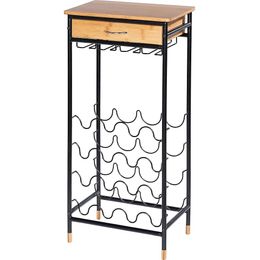 Wenko Weinregal "Loft" in Hellbraun - (B)48 x (H)95 x (T)30 cm - 42% | Regale