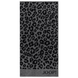 JOOP! Handtuch, Graphit, Textil, Animalprint, 50x100 cm, Textiles Vertrauen - Oeko-Tex&reg;, Made in Germany, Oeko-Tex&reg; Standard 100, saugf&auml;hig, Aufh&auml;ngeschlaufe, strapazierf&auml;hig, durchgef&auml;rbt, Badtextilien, Handt&uuml;cher