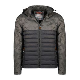 Geographical Norway Steppjacke "Burator" in Dunkelgrau - 67% | Gr&ouml;&szlig;e L | Herrenjacken