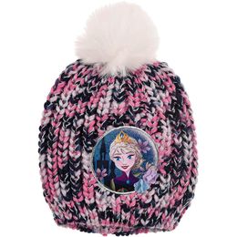 Disney Frozen Bommelmütze "Frozen" in Lila - 50% | Größe 52 cm | Kindermuetzen