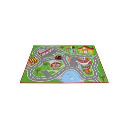 BB Junior Spieldecke "Ferrari Junior City" - ab 12 Monaten - (L)100 x (B)70 cm - 45% | Motorikspielzeug