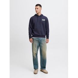 Jack & Jones Jack & Jones Hoodie "Geplas" in Dunkelblau - 40% | Gr&ouml;&szlig;e XL | Herren-sweatshirts-jacken