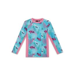 Lego Badeshirt in T&uuml;rkis/ Rosa - 64% | Gr&ouml;&szlig;e 140 | Kinder-bademode