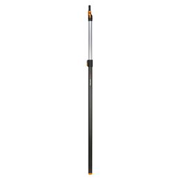 Fiskars Teleskop-Stiel "QuikFit" in Schwarz/ Silber - 10% | Gartendekoration