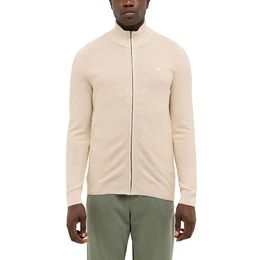 Mustang Cardigan in Beige - 35% | Gr&ouml;&szlig;e 3XL | Herren-pullover-cardigans