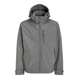 Jack & Jones Jack & Jones Übergangsjacke in Grau - 65% | Größe S | Herren-plussize