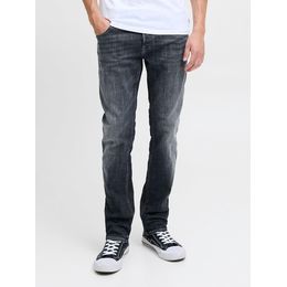 Jack & Jones Jack & Jones Jeans "Glenn"- Regular fit - in Anthrazit - 56% | Gr&ouml;&szlig;e W32/L34 | Herren-plussize