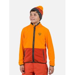 Rossignol Fleecejacke "Strawpile" in Orange/ Rot - 58% | Größe 116 | Kids-fleecejacken-fleecepullover
