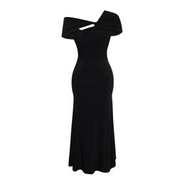 Trendyol Kleid Damen Gr&ouml;&szlig;e 34 schwarz Winterkleid