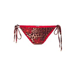 Lingadore Slip Damen Gr&ouml;&szlig;e S/M braun / hellbraun / rot