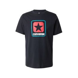 Converse T-Shirt Herren Gr&ouml;&szlig;e S himmelblau / dunkelrot / schwarz