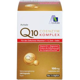 Avitale Coenzym Q10 100 mg Kapseln+Vitamine+Mineralstoffe 240 St