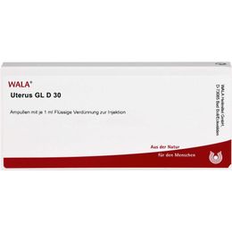 WALA Uterus Gl D 30 Ampullen 10X1 ml