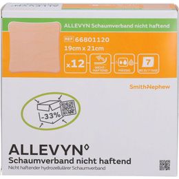 smith&nephew Allevyn Schaumverband 19x21 cm nicht haftend 12 St