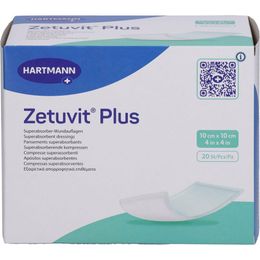 Paul Hartmann AG Zetuvit Plus extrastarke Saugkompr.steril 10x10 cm 20 St