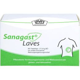 Laves-Arzneimittel GmbH Sanagast Laves Tabletten 60 St