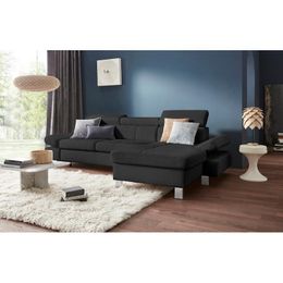 exxpo - SOFA FASHION Ecksofa »Fiji, hochwertige Detailverarbeitung, Breite 292cm, L-Form« bequem durch Kopf- und Armteilverstellung, wahlweise mit...