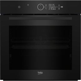 Beko Einbaubackofen »BCBIM17400B« mit 1-fach-Teleskopauszug mit SteamShine schwarz