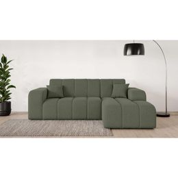 OTTO HOME Ecksofa »CASSY L-Form, Schlafsofa mit Bettkasten, Maße B/T/H: 245/165/88 cm« mit 2 Rückenkissen, Recamiere rechts oder links bestellbar...
