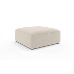 OTTO home Polsterhocker &raquo;HAILY Sitzhocker XL passend zur Serie, Ma&szlig;e B/T/H: 100/100/42 cm&laquo; als Modul oder separat verwendbar, f&uuml;r individuelle 