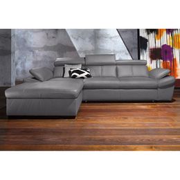exxpo - sofa fashion Ecksofa &raquo;Salerno, Funktionssofa, Breite 280cm, hoher Sitzkomfort, L-Form&laquo; inkl. Kopf- und Armteilverstellung, wahlweise mit 