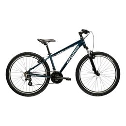 KROSS Kinderfahrrad &raquo;Kinderad 26" Berg JR t&uuml;rkis 21 G&auml;nge&laquo; 21 Gang Shimano Altus M310 Schaltwerk Kettenschaltung t&uuml;rkis+schwarz