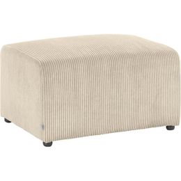 OTTO home Hocker &raquo;Alesund&laquo; als Einzelteil oder Teil des Modulsofas beige Cord (100% Polyester);Filzoptik (100% Polyester)
