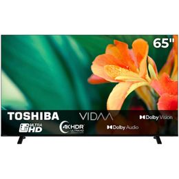 Toshiba DLED-Fernseher »65UV1563DD« 164 cm/65 ′′ Smart-TV schwarz Grenzenlose Unterhaltung - Mit dem Smart TV haben Sie Zugriff auf unzählige Apps...