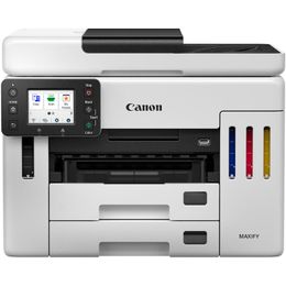 Canon Multifunktionsdrucker »MAXIFY GX7150« 4in1 Tintenstrahl-Multifunktionsgerät mit ADF / niedrigen Druckkosten weiß/schwarz 24/ 15,5 ISO-Seiten...