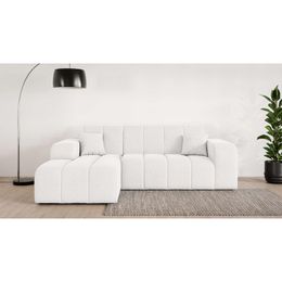 OTTO home Ecksofa &raquo;CASSY L-Form, Schlafsofa mit Bettkasten, Ma&szlig;e B/T/H: 245/165/88 cm&laquo; mit 2 R&uuml;ckenkissen, Recamiere rechts oder links bestellbar 