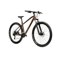 Mountainbike &raquo;KROSS Mountainbike Hardtail 27,5" Hexagon 5.0 braun 18 G&auml;nge&laquo; 18 Gang Shimano CUES U3020 Schaltwerk Kettenschaltung Mountainbike