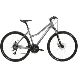 Crossrad &raquo;Crossrad Damen 28" Move 2.0 grau 24 G&auml;nge&laquo; 24 Gang Shimano ACERA M3020 Schaltwerk Kettenschaltung Crossrad