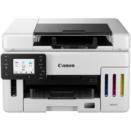 Canon Multifunktionsdrucker »MAXIFY GX6550« 3in1 Tintenstrahl-Multifunktionsgerät mit Duplex-ADF weiß/schwarz 24/ 15,5 ISO-Seiten pro Minute in sw/...