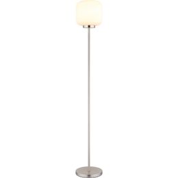 Globo LIGHTING Stehlampe »KLADORA« E27 1 Stk. Nickel matt