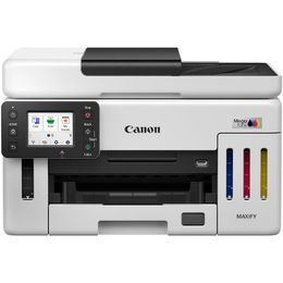 Canon Multifunktionsdrucker »MAXIFY GX6150« 3in1 Tintenstrahl-Multifunktionsgerät mit ADF/ niedrigen Druckkosten weiss/schwarz 24/ 15,5 ISO-Seiten...