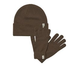 Jack & Jones JACK & JONES Beanie »JACCOOPER BEANIE AND GLOVES GIFTBOX« Chocolate Brown