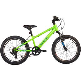 S'COOL S&rsquo;COOL Jugendfahrrad &raquo;S'COOL Xroc 20-K6 Neon Green/Ocean&laquo; 6 Gang Shimano Kettenschaltung Jugendfahrrad