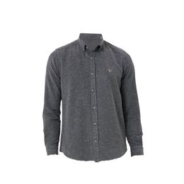 By Diess Collection Regular Fit Shirt Herren Gr&ouml;&szlig;e M grau / anthrazit