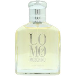 Moschino Eau de Toilette »Uomo?« Orientalischer Herrenduft mit Bergamotte, Salbei, Zimt und Zeder. silberfarben Herrenduft, Duftnote: orientalisch,...