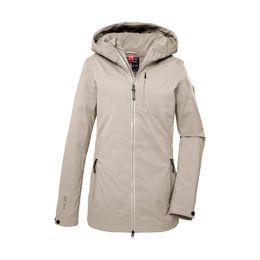 G.I.G.A. by Killtec G.I.G.A. DX BY KILLTEC Funktionsjacke &raquo;GS 3 WMN JCKT&laquo; Wasserdicht, atmungsaktiv, verstellbare &Auml;rmel, recyceltes Material hellbeige 34 34 Damen...
