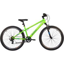 S'COOL S&rsquo;COOL Jugendfahrrad &raquo;S'COOL Xroc 26-K6 Neon Green/Ocean&laquo; 6 Gang Shimano Kettenschaltung Jugendfahrrad