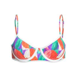 Roxy Bügel-Bikini-Top »Stella Jean x « Holly Green Zoe XXL - Cup B Cup B XXL Material: leistungsstarkes,...