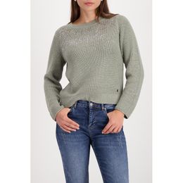 monari Strickpullover »Pullover Schmuck + Lurex« sage 36 36 Stylischer Strickpullover von monari