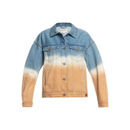Roxy Jeansjacke &raquo;Sun Dipped&laquo; Cool Blue Toast Denim Degreade M M Stoff: Jeansstoff aus Baumwolle [340 g]